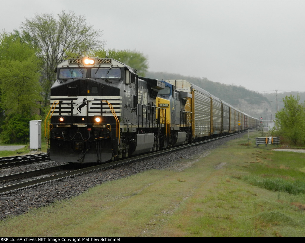 Westbound Auto Train On Main 2